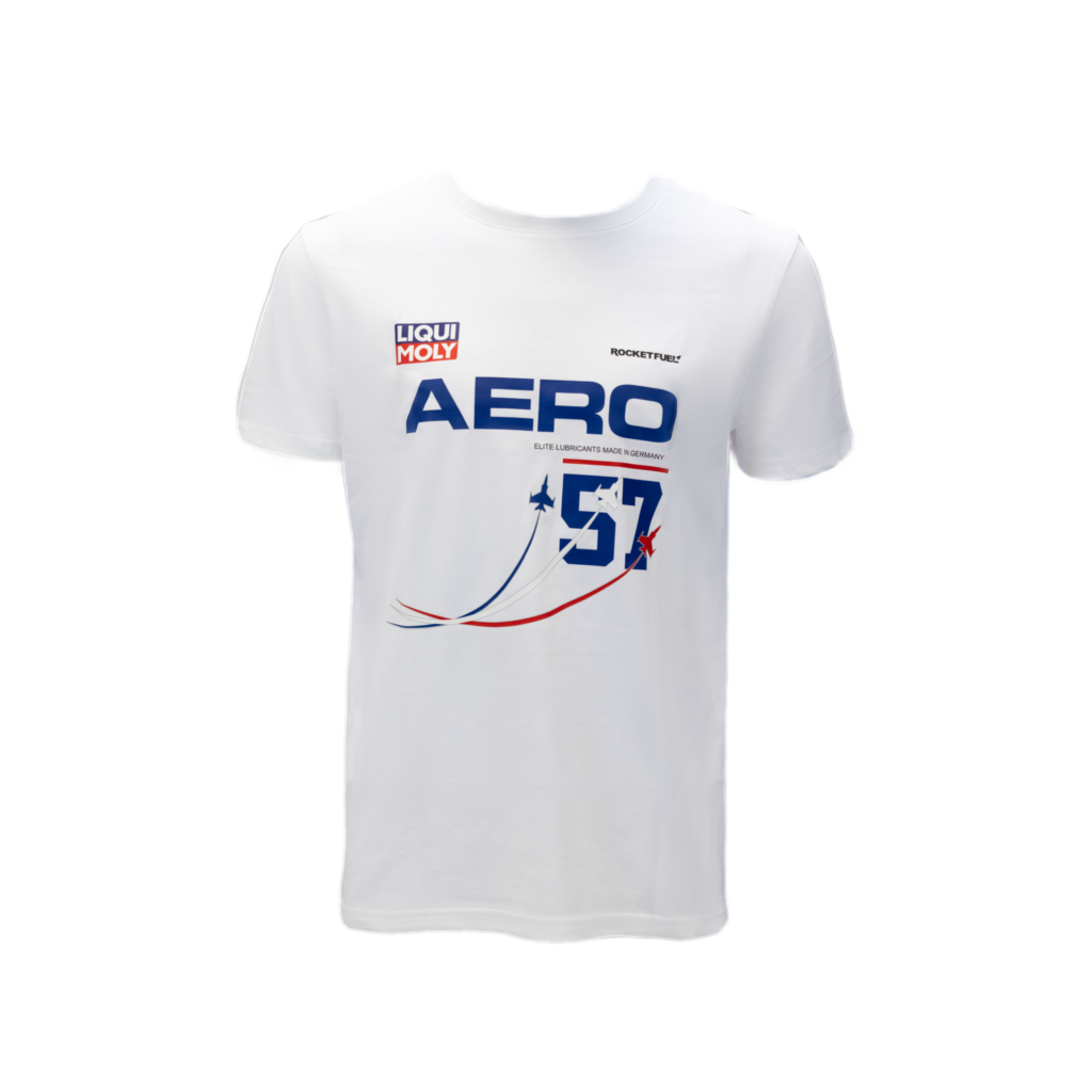 Aero White T-Shirt - Liqui Moly